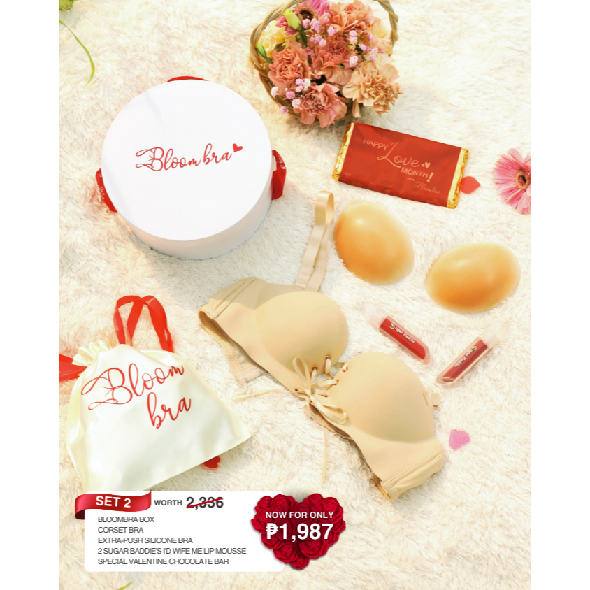 BLOOMBRA X SUGAR BADDIE LOVE MONTHS TREAT ( SET 2 ) | Shopee Philippines