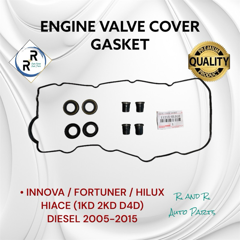 INNOVA DIESEL VALVE COVER FORTUNER HILUX VALVE COVER GASKET D4D DIESEL ...
