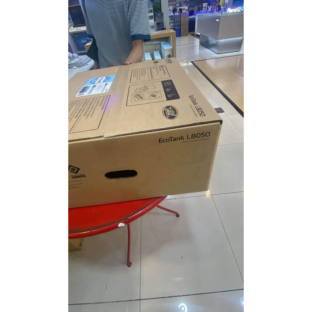 Brand New EcoTank L8050 printer 4R size paper | Shopee Philippines
