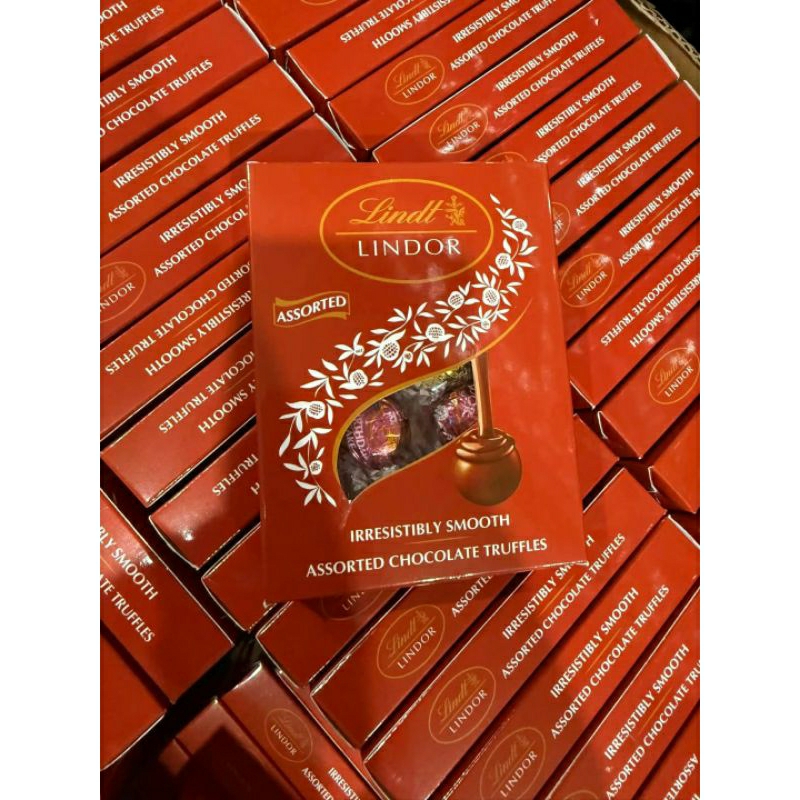 ‼️IMPORTED‼️ LINDT LINDOR SHAREBOX ASSORTED 5PCS CHOCOLATE BALL PER BOX ...