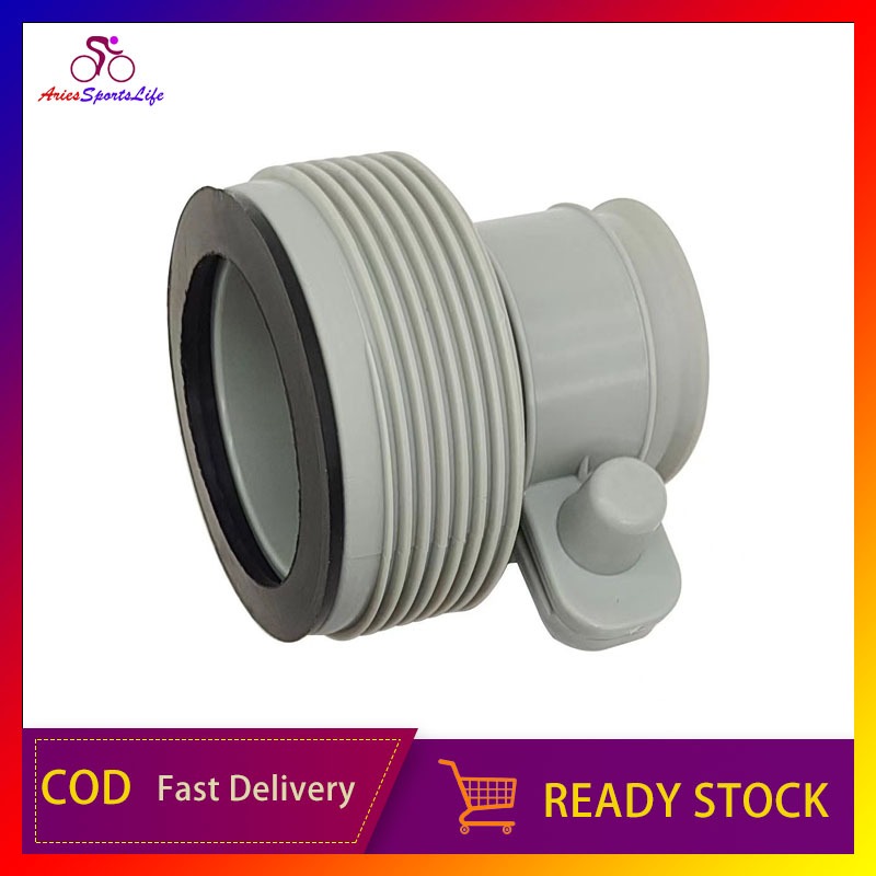 1.25 to 1.5 Inch Pool Hose Adapter No-Leak Pool Pump Fitting Heavy Duty ...