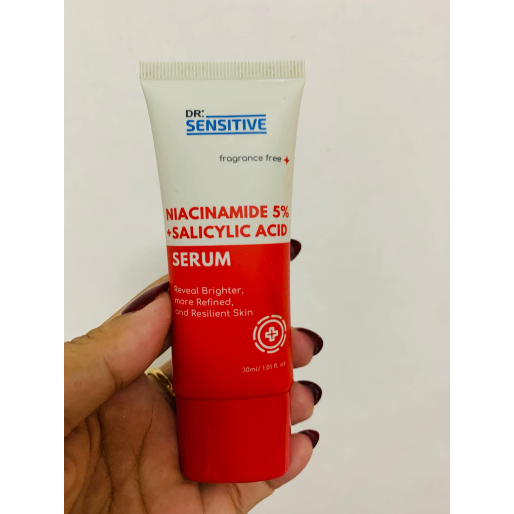 Dr. Sensitive Niacinamide 5% + Salicylic Acid Serum 30ml | Shopee ...