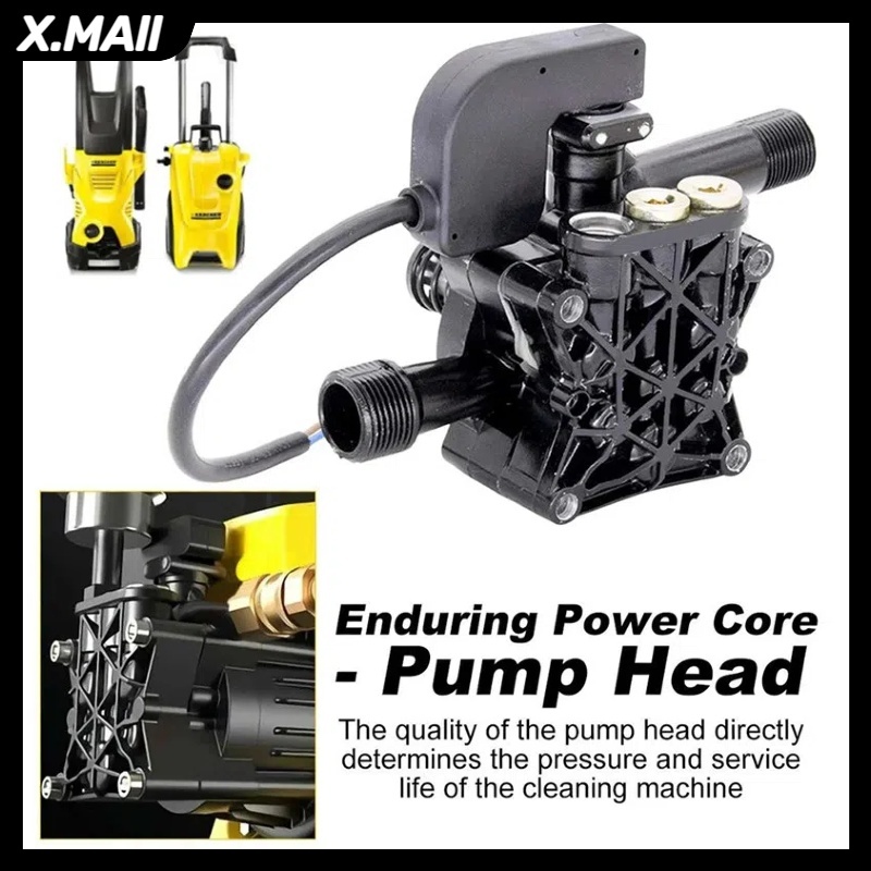 Universal Car Wash Pump Head Replacement High Pressure Washer Pump Head ...