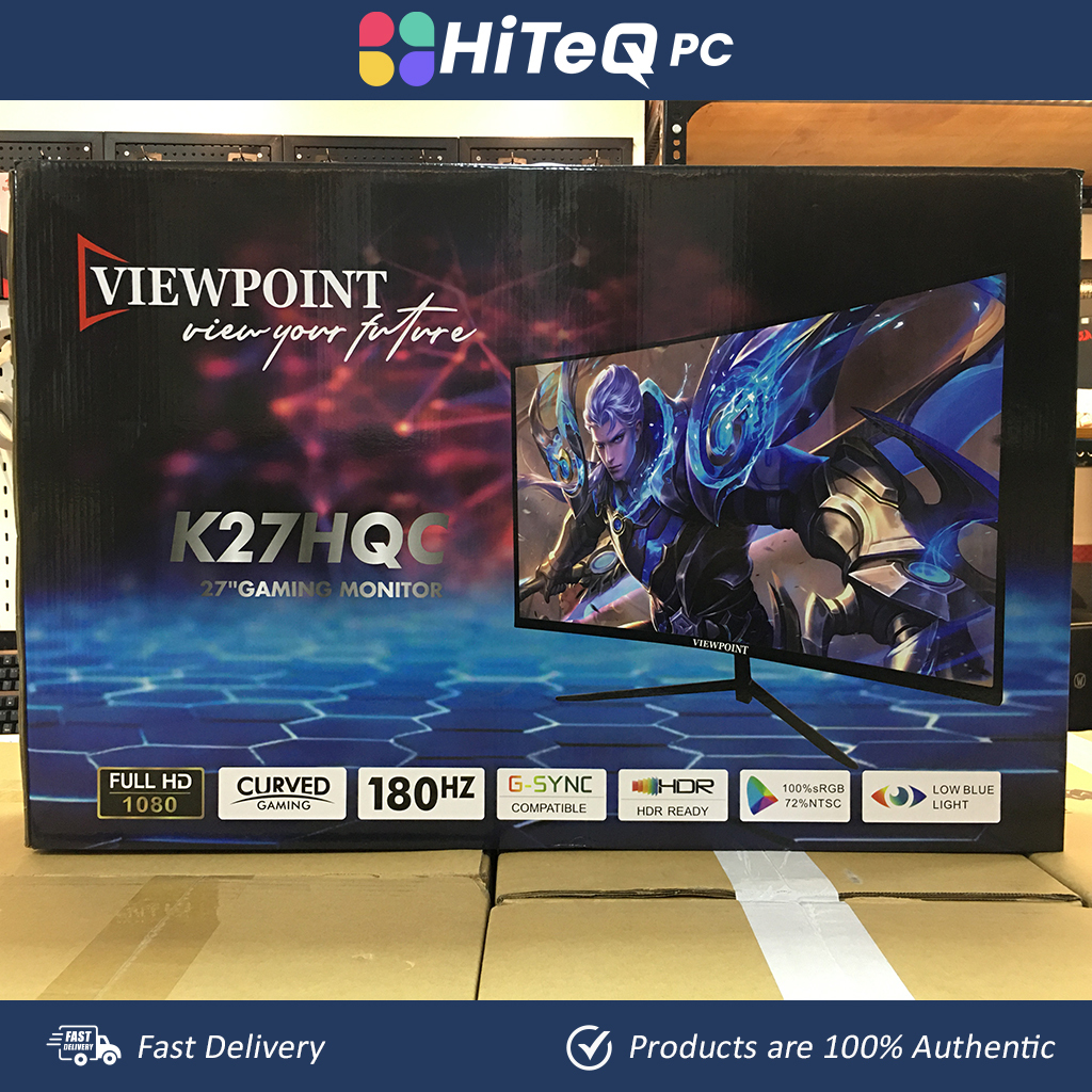 HiteqPC | Viewpoint K27HQC 27" 180hz 2ms VA Panel LED Backlit Monitor ...