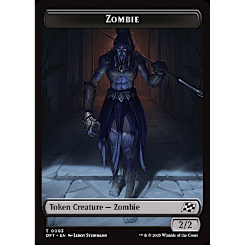 Zombie // Pilot (double-face token) - DFT - Common - MTG Cards (WotC ...