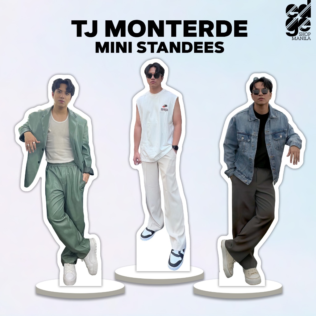 TJ Monterde Mini Standees | Titus John Monterde | Palagi | Sarili ...