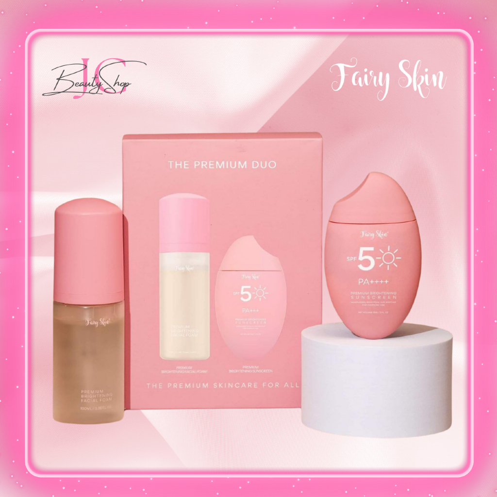FAIRY SKIN PREMIUM BRIGHTENING DUO - DERMA FACIAL KIT - PREMIUM ...