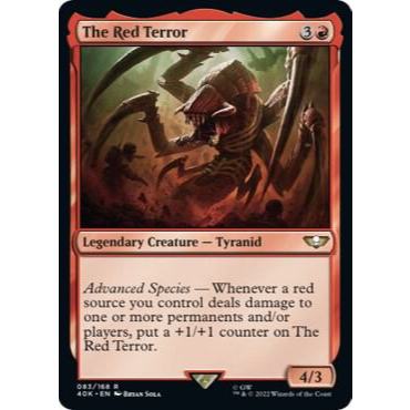 The Red Terror - Universes Beyond: Warhammer 40,000 (40K) MTG | Shopee ...