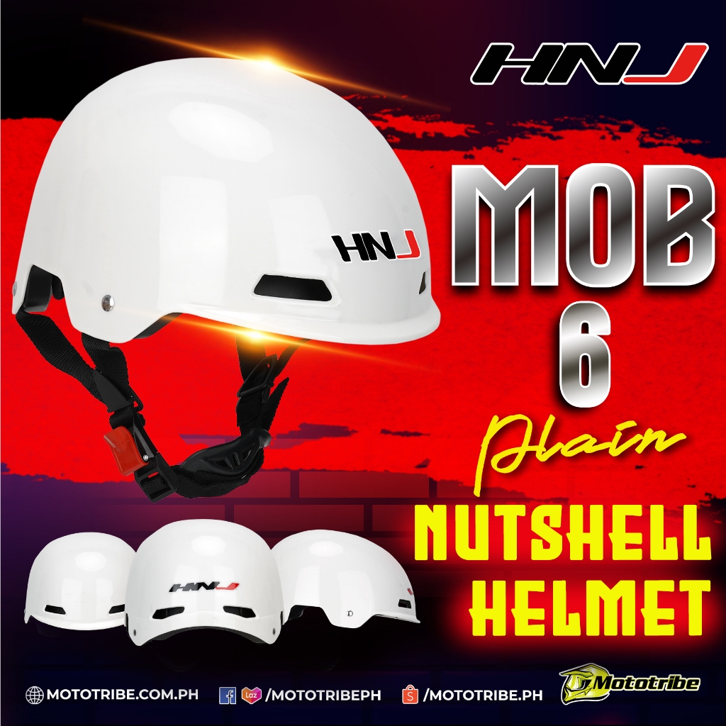 HNJ MOB-6 Cycling helmet open face helmet Skateboard helmet Nutshell ...