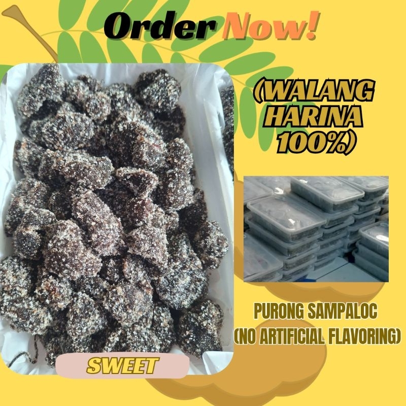SWEET SAMPALOC SAMPALOK TAMARIND CANDY, WALANG HARINA ALL NATURAL FOR ...