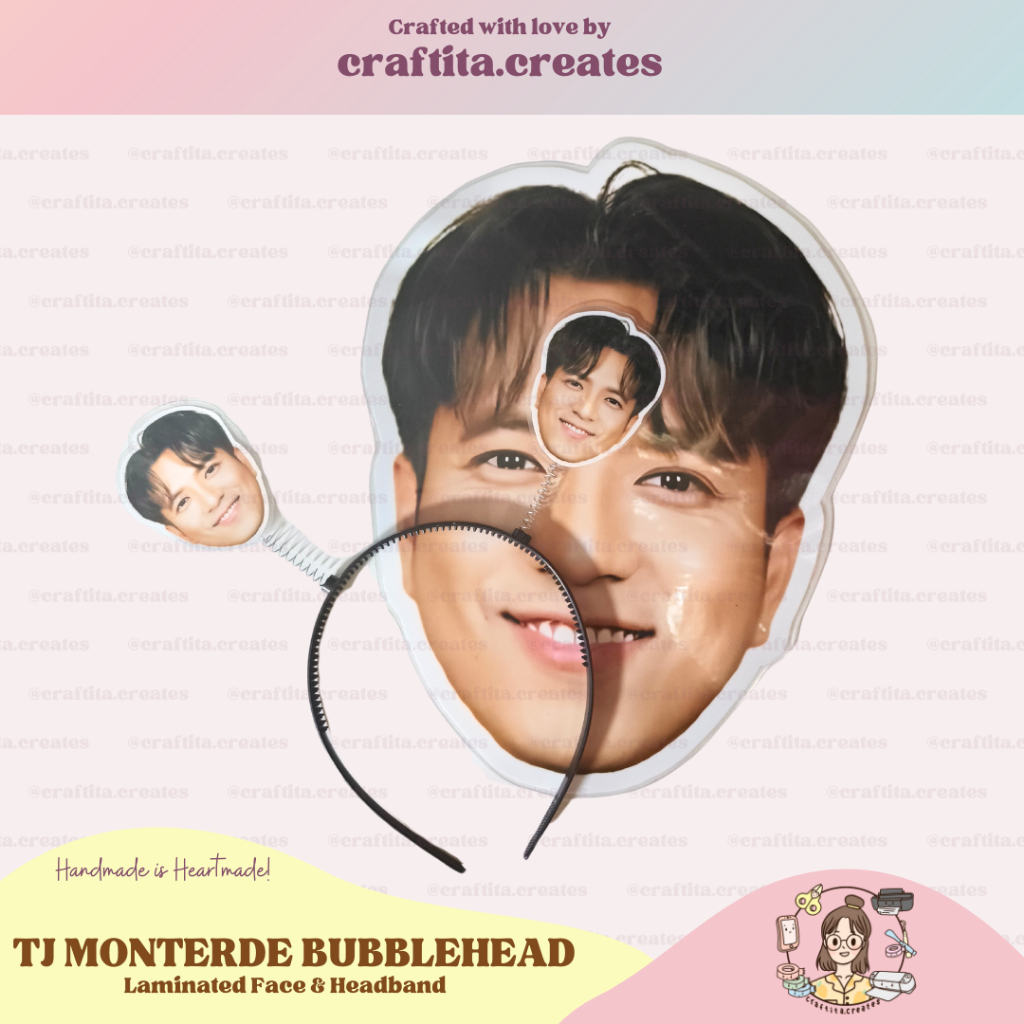 BubbleHead Face and Head band | T.J. Monterde | concert | event | props ...