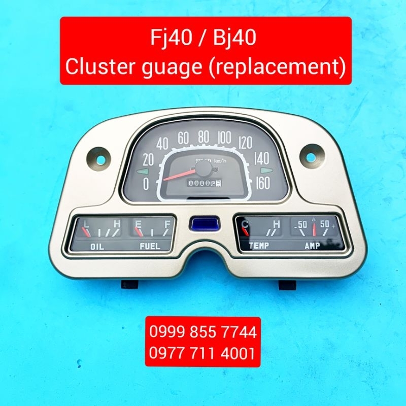 Fj40 Bj40 cluster guage, replacement, land cruiser, Karl cruiser ...