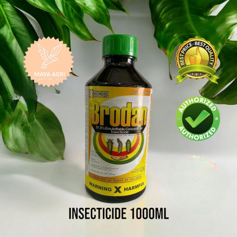 Brodan Insecticide 1000ml 31.5 Emulsifiable Concentrate | Shopee ...