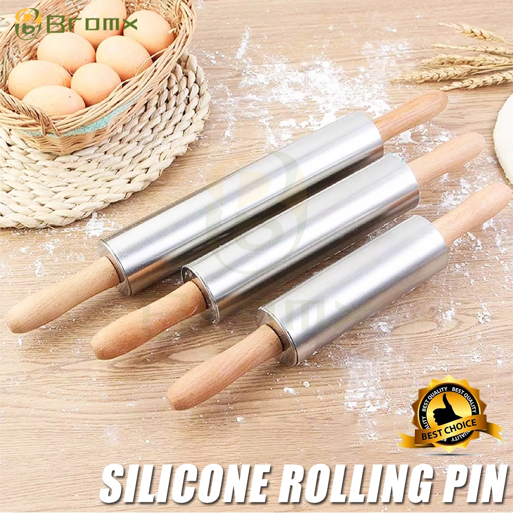 Stainless Steel Rolling Pin For Baking Tools And Equipments Sets Pizza ...