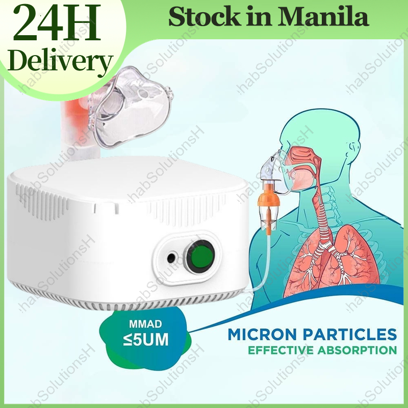 RehabSolutionsHub Nebulizer Rechargeable Portable Machine for Asthma ...