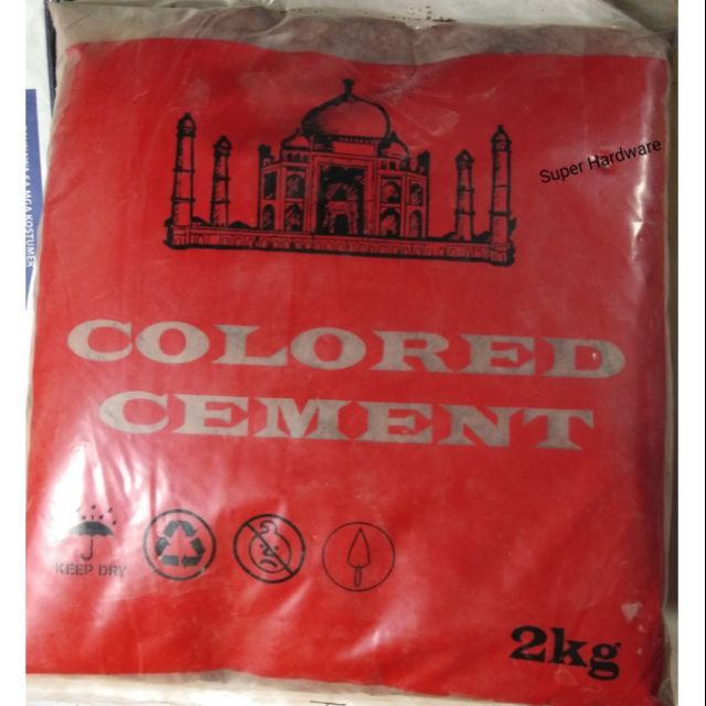 COLORED CEMENT ( RED /GREEN) ( 2kg PER PACK ) | Shopee Philippines