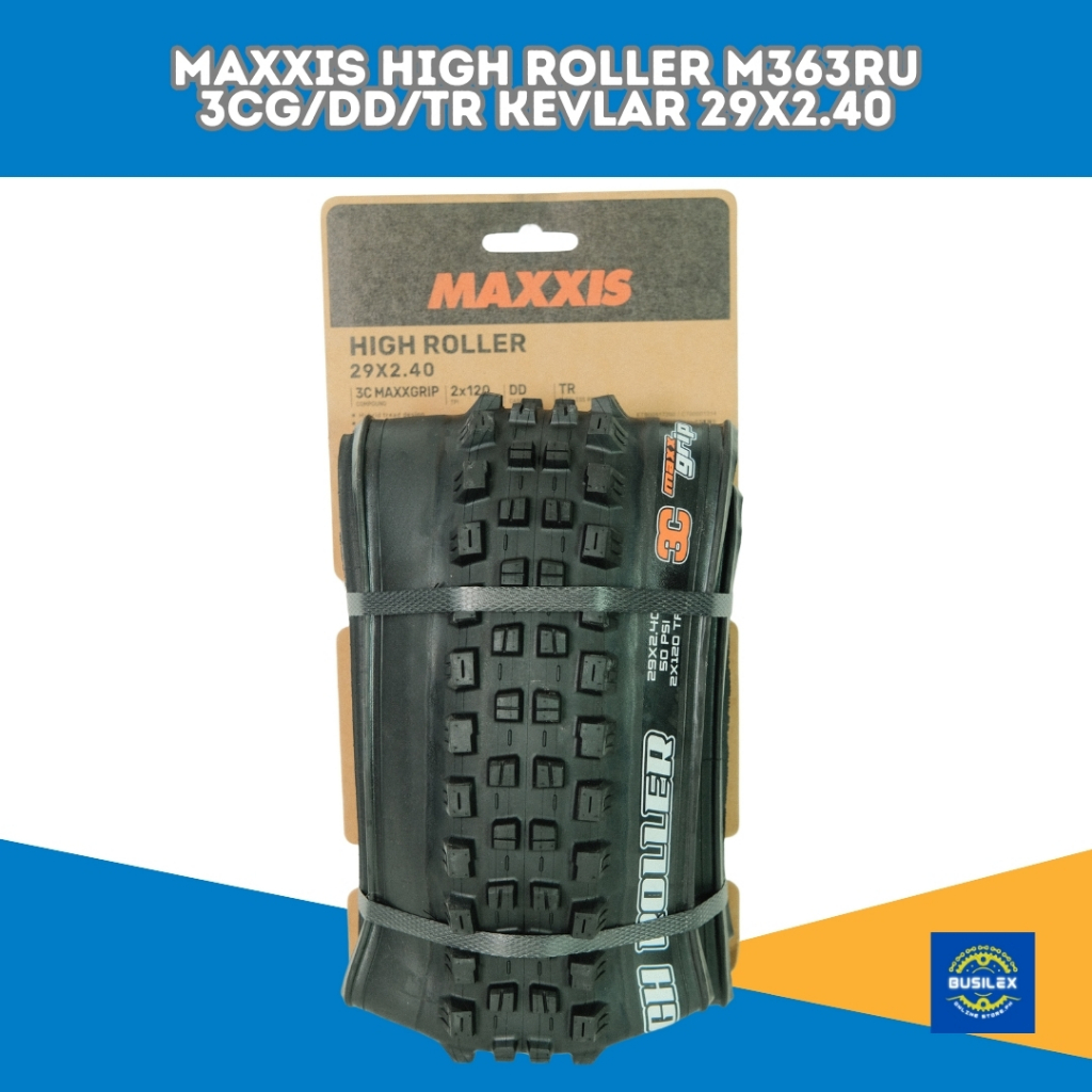 Maxxis HIGH ROLLER II Tire 27.5 / 29 x 2.30 / 2.40 3CG/DD/TR 3CG/DH/TR ...