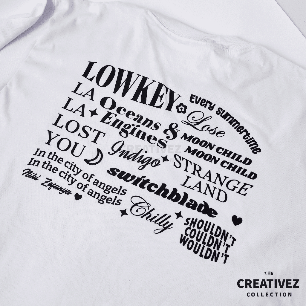 Niki Zefanya | Front & Back | Statement Shirt | Shopee Philippines