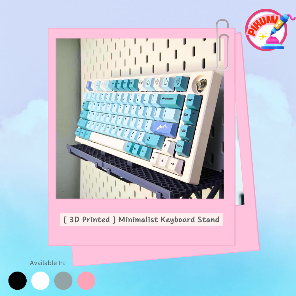 [3D Printed] Minimalist Mechanical Keyboard Stand | Shopee Philippines