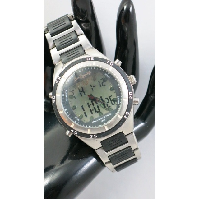 i31:Original BUM Equipment Digital Watch for Men from USA-Silver Tone ...