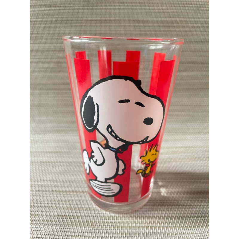 Snoopy and Charlie Peanuts Drinking Glass | Shopee Philippines