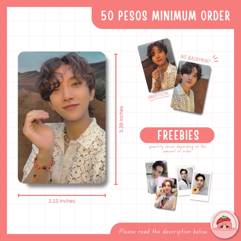JOSHUA FACE THE SUN FTS RAY VER PC PHOTOCARD UNOFFICIAL FANMADE PRINT K ...