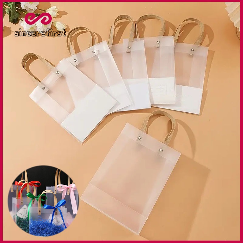 Pvc Loot Bag Reusable Clear Small Gift Bag, Gift Removal Paper Bag Pvc ...