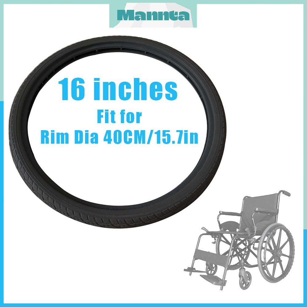 16 Inches Wheelchair Tire Replacement Polyurethane Tire 16 inch ...