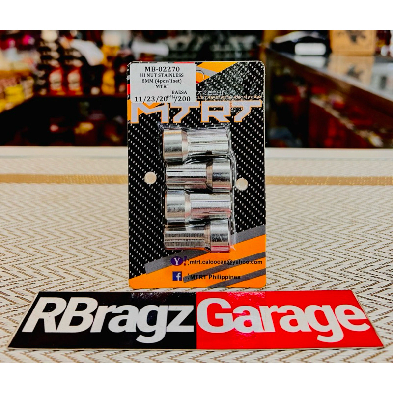 MTRT Cylinder Head Stainless Head Nut - Mio Sporty / Fino / Nouvo ...