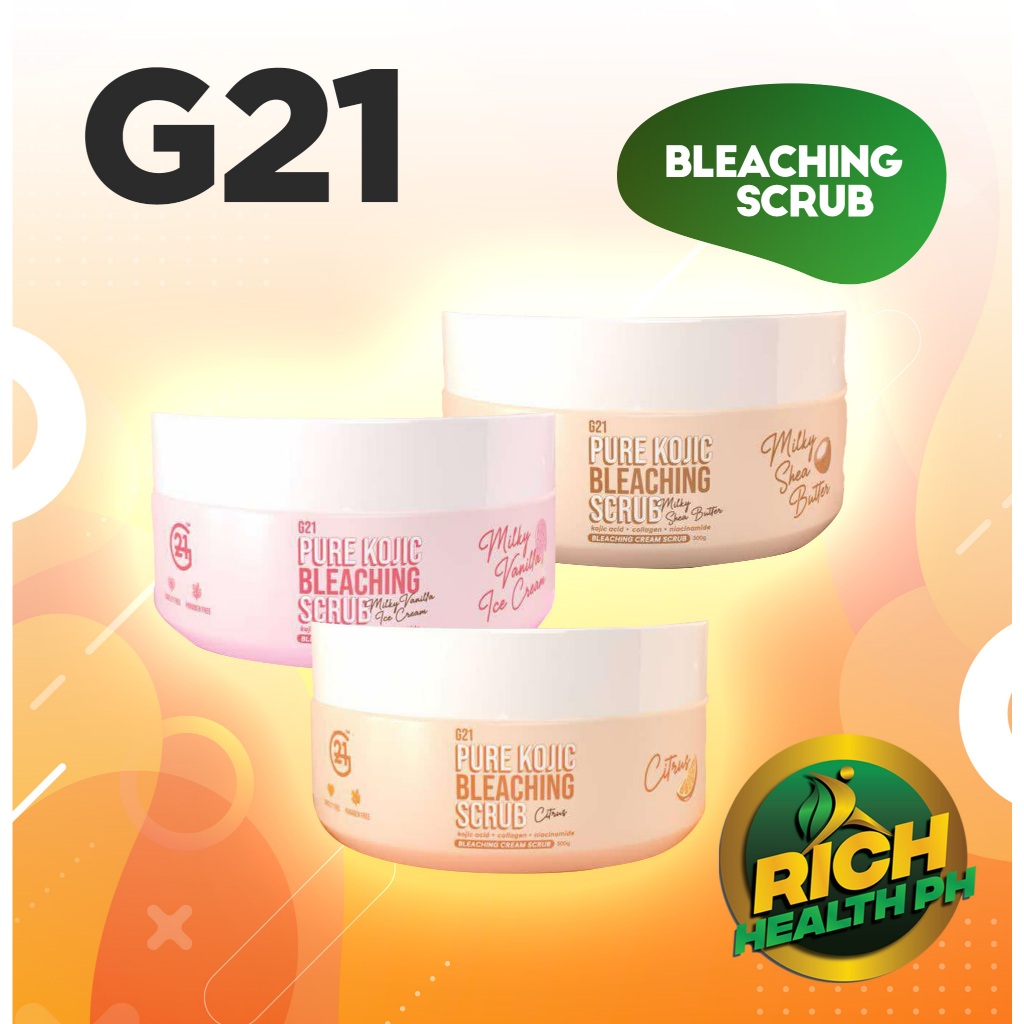 G21 Pure Kojic Bleaching Scrub 300g | Shopee Philippines