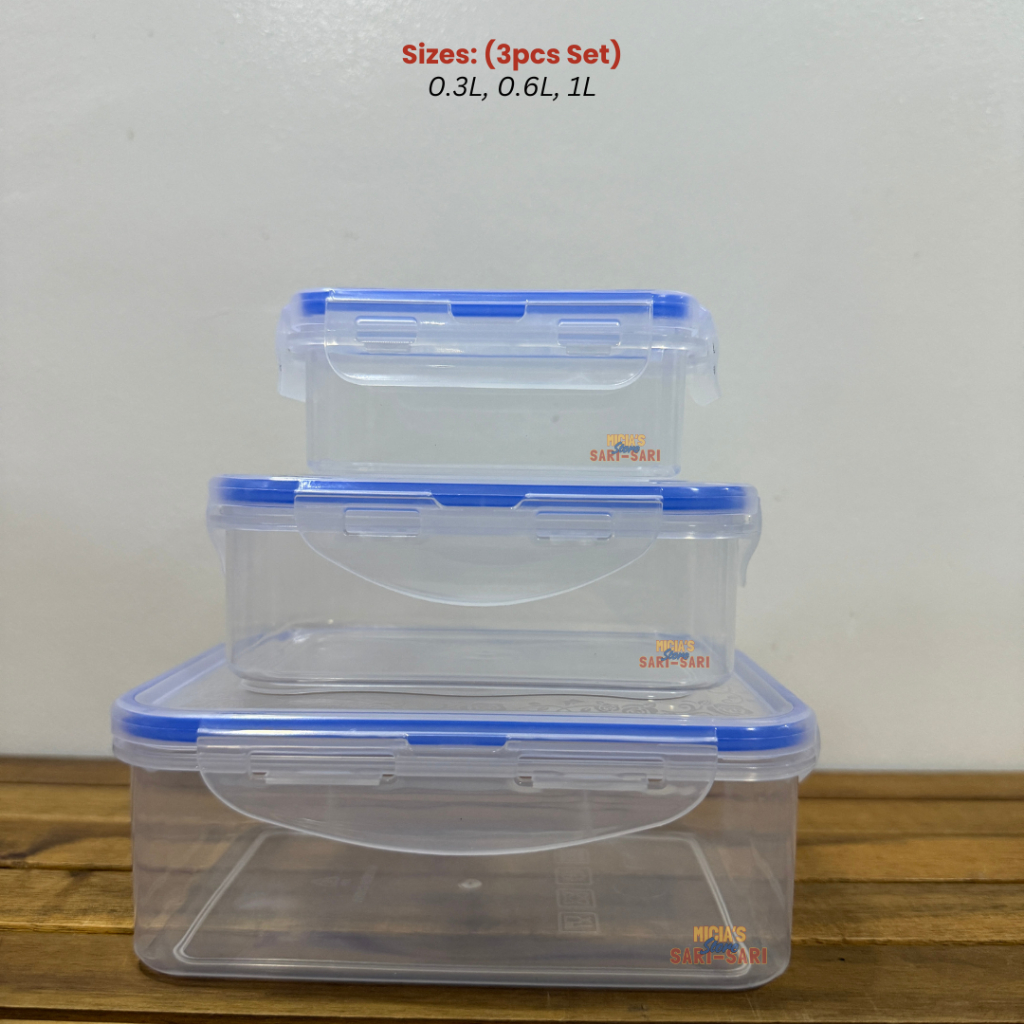 Lock & Lock type Food container Lunch Box Airtight anti-Spill Plastic ...