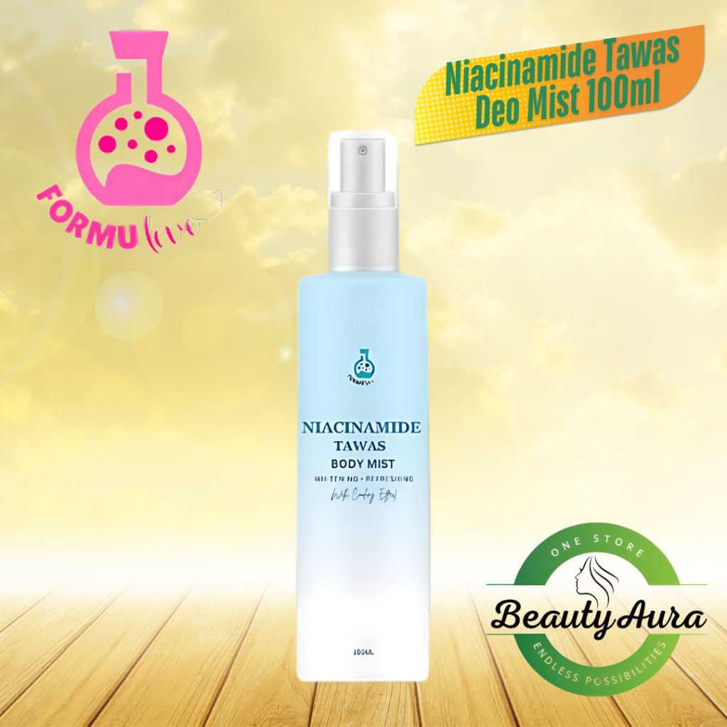 Niacinamide Tawas Body Deo Mist Whitening and Refreshing with Cooling Effect 100ML | Shopee ...