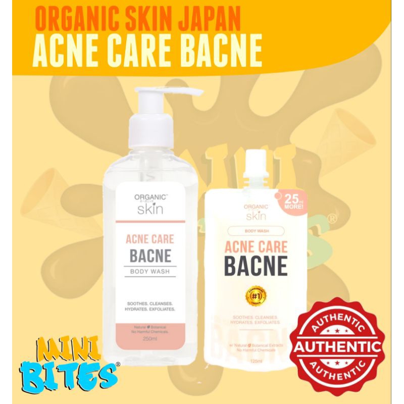 ORGANIC SKIN JAPAN Acne Care Bacne | Organic Skin Japan | Shopee ...