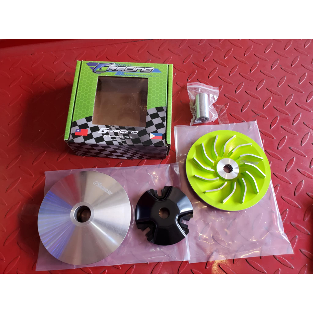 G Racing Pulley Set with Bushing for Aerox/Nmax | Shopee Philippines