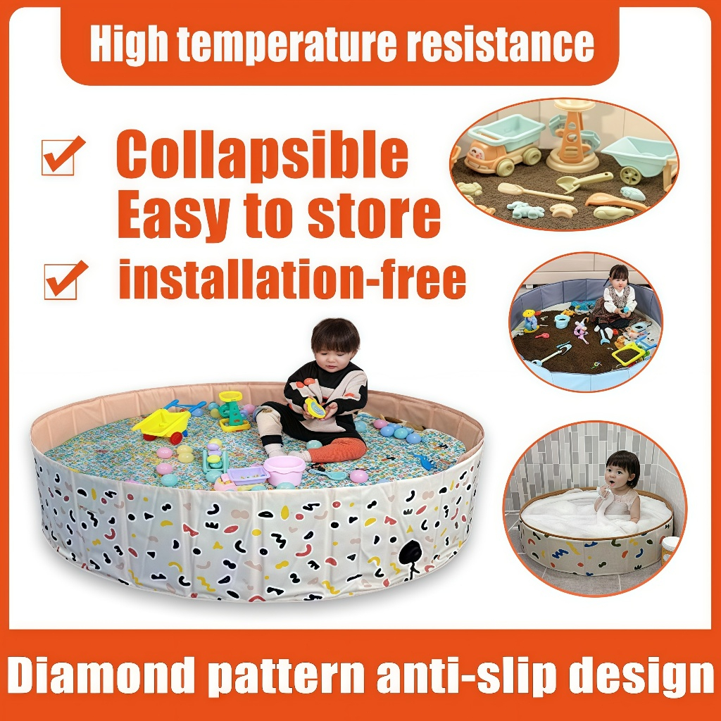 Children's swimming pool / Art mat / Ball pool / Waterproof / Sensory ...