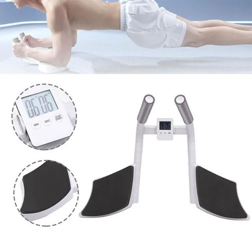Fitness Plank Support Trainer With Timer For Abdominal Muscle Exercise ...