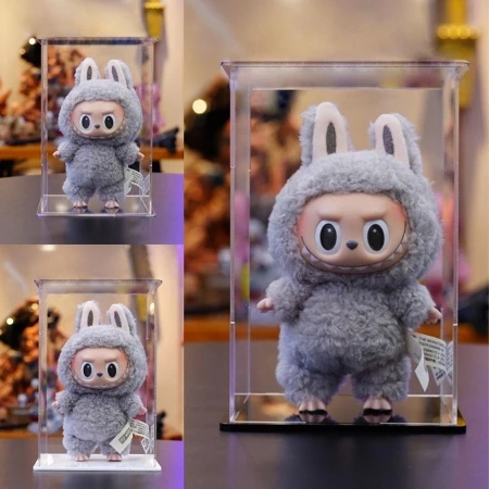 Upset Duck/Labubu Model Box Baby three v3 Stackable Acrylic Dustproof ...