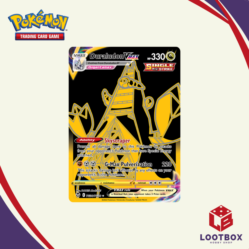 Pokemon Card Game: Duraludon VMAX (Trainer Gallery) - Silver Tempest ...