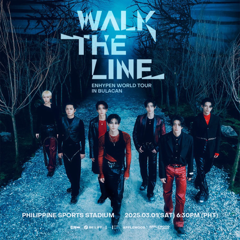 ENHYPEN MERCH WALK THE LINE TX | Shopee Philippines