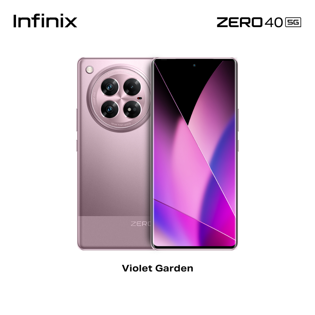 Infinix Zero 40 5G, (up to 24GB [12+256], MediaTek D8200 Ultimate, 4K 60FPS, (1 Year Local ...