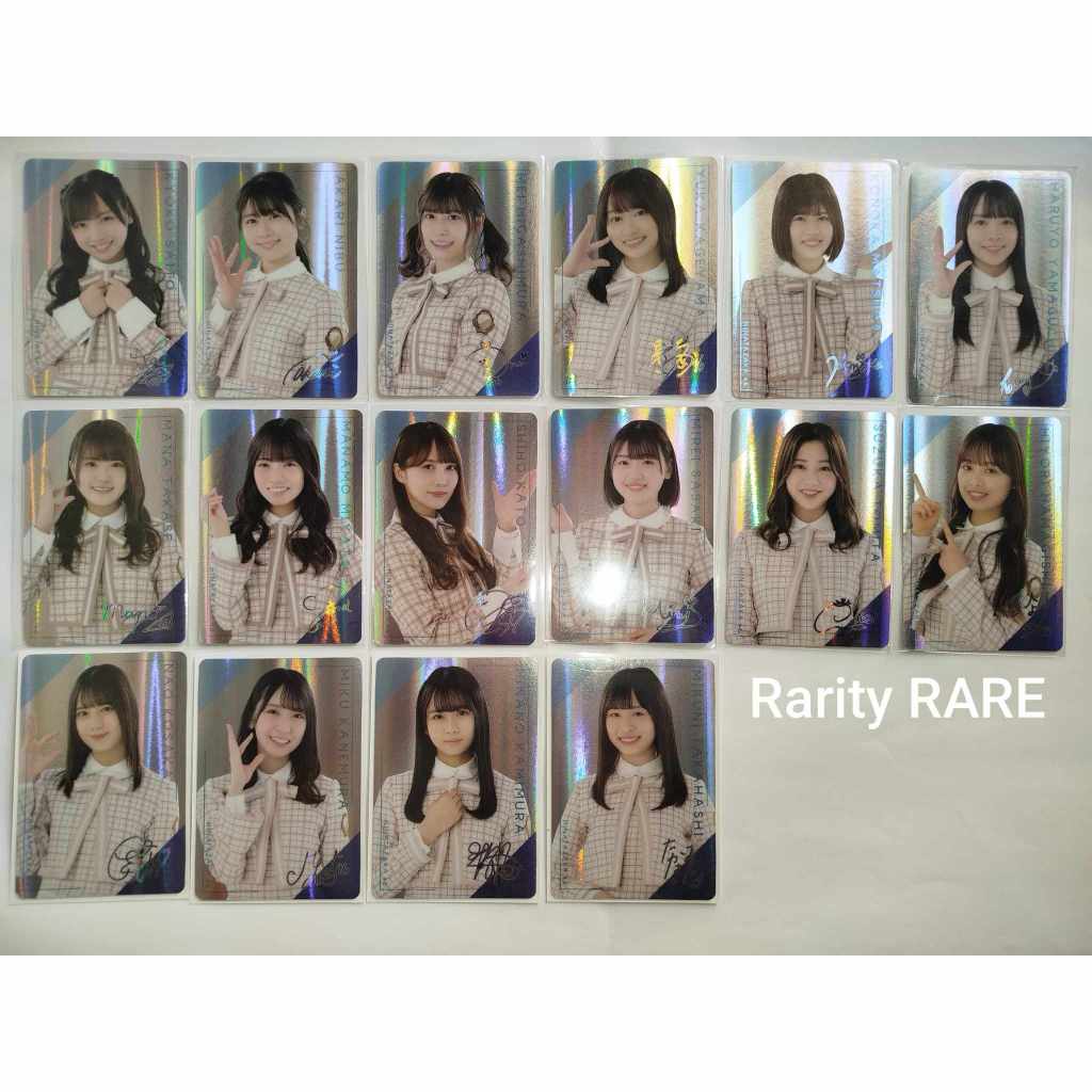 JPOP Hinatazaka46 Cards (RARE Rarity) (Official) | Shopee Philippines