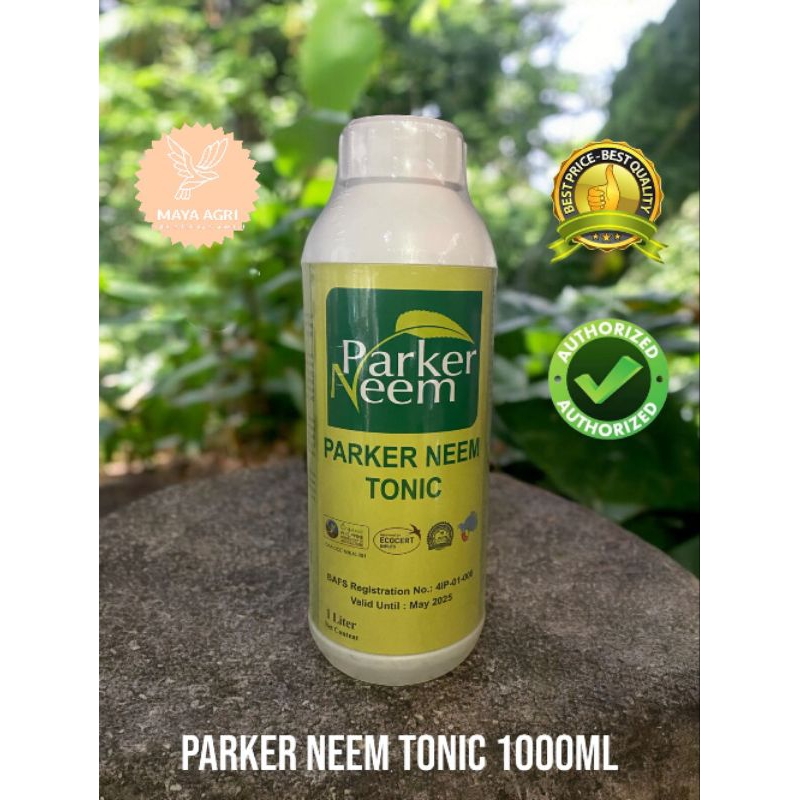 Parker Neem Tonic Organic Insecticide 1000 ML - by ENVIRO | Shopee ...