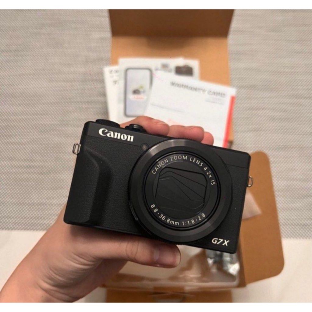 MEGA SALE AUTHENCTIC Canon G7X Mark III M3 Full Package | Shopee ...