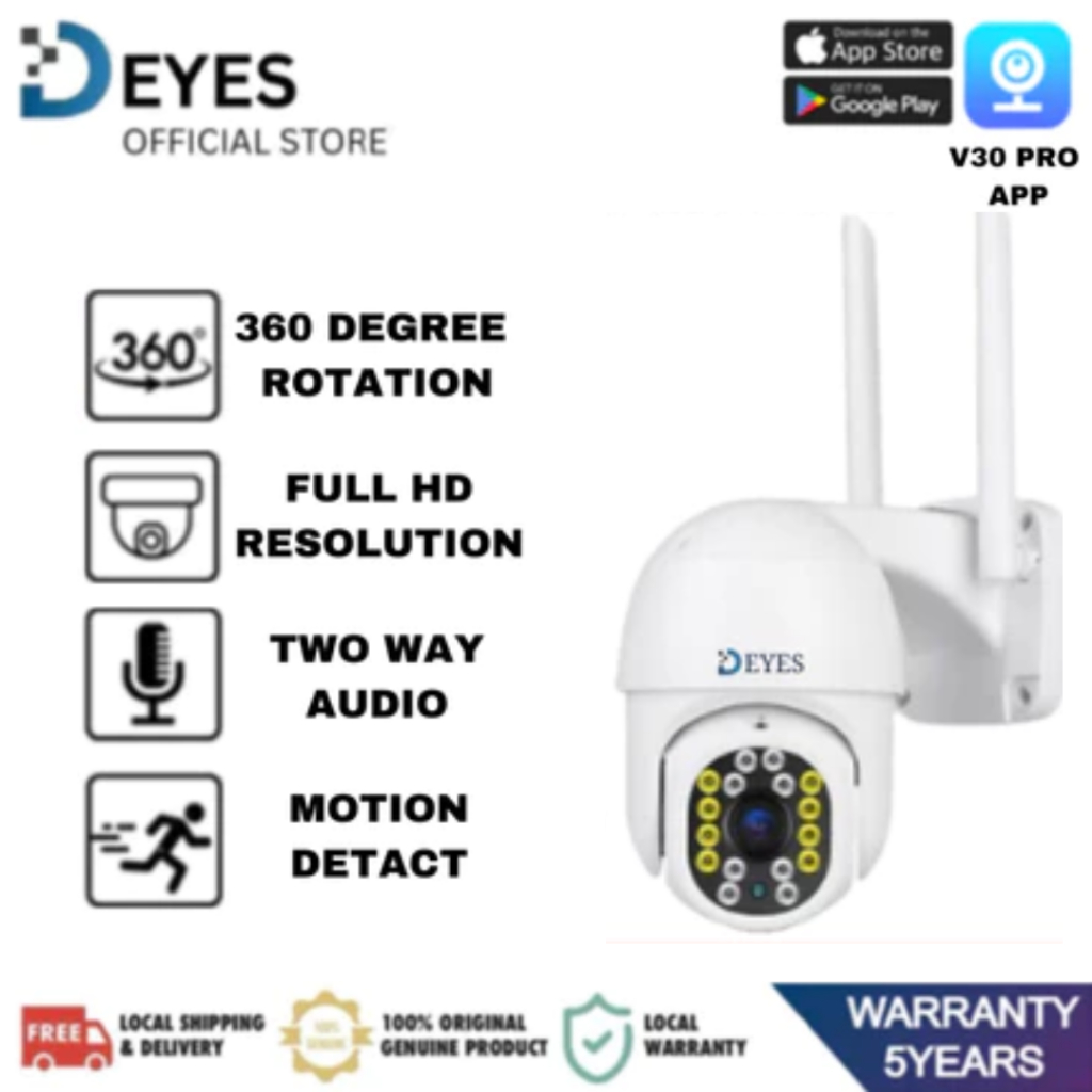 Deyes New CCTV JSD816 Pro 1080P CCTV WiFi IP Home Security Camera with ...