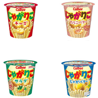 Calbee Jagarico – Crunchy Potato Snack Sticks (4 Flavors!) | Shopee ...