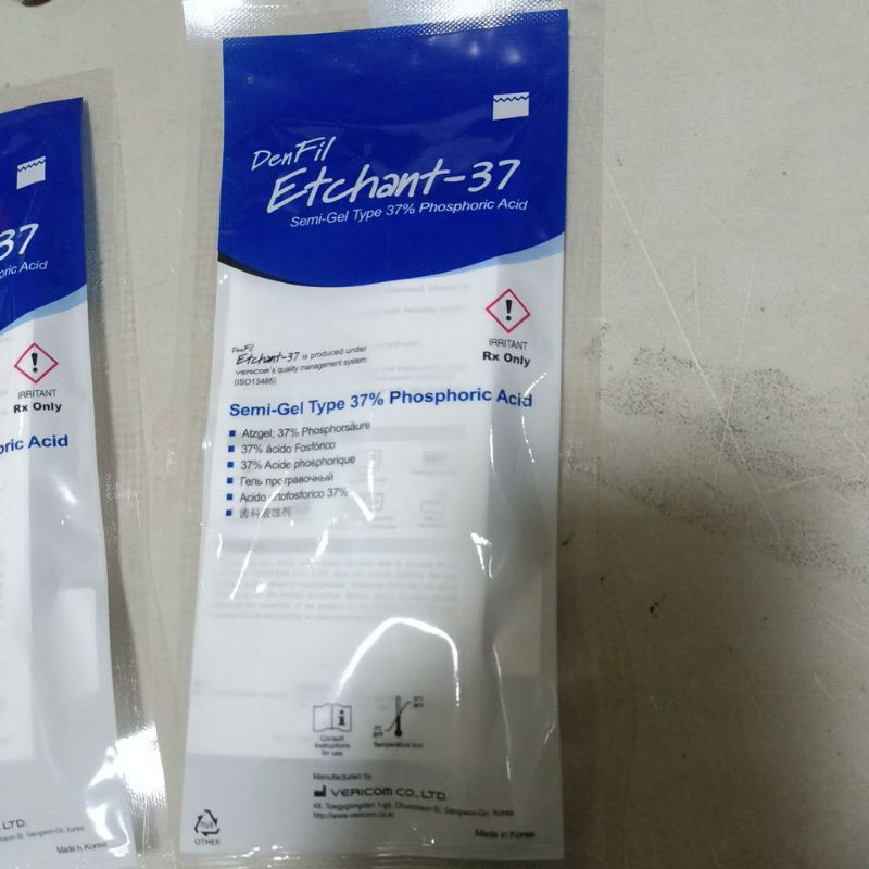 All kinds of dental etchant 37% phosphoric acid | Shopee Philippines
