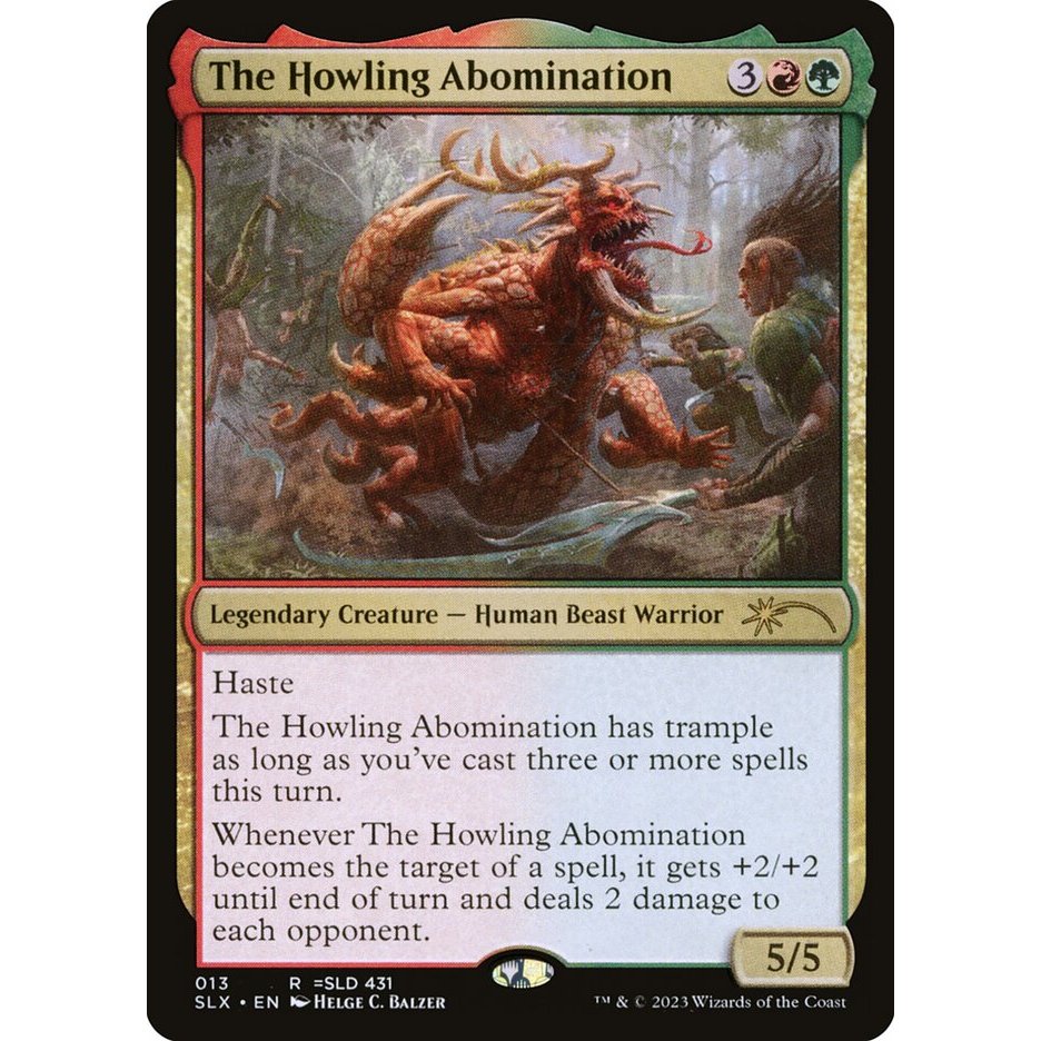 THE HOWLING ABOMINATION SLX | Magic the Gathering Card | Shopee Philippines