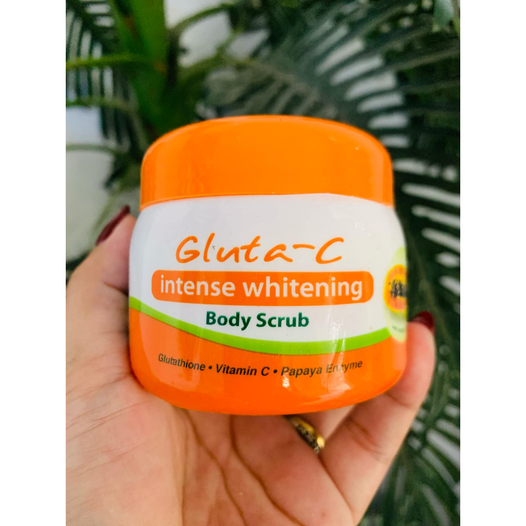 GLUTA C Intense Whitening Body Scrub 120g | Shopee Philippines