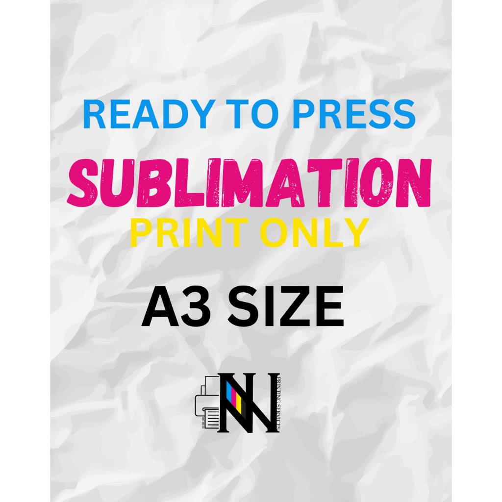 Ready to press SUBLIMATION PRINT ONLY A3 size | Shopee Philippines