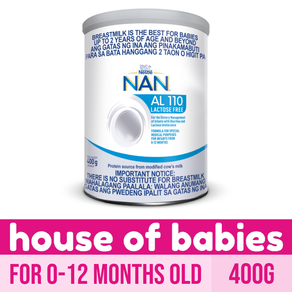 NAN AL 110 400g for 0-12 Months Old Lactose Free Infant Formula ...